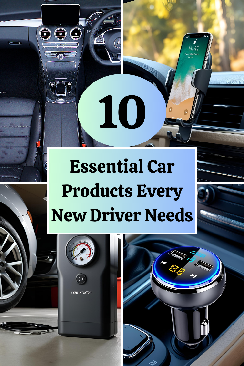 Top 10 Car Products Every New Driver Needs - CarInsiderHQ